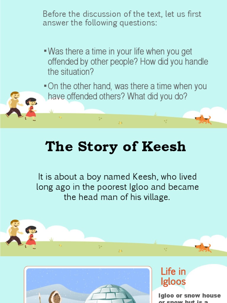 Story of Keesh | PDF | Courage | Inuit