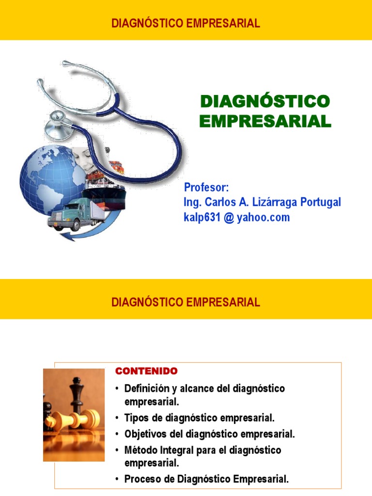 Diagnostico Empresarial | PDF | Evaluación | Toma de decisiones