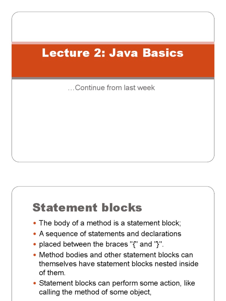 Lecture2 2020 | PDF | Data Type | Software Engineering