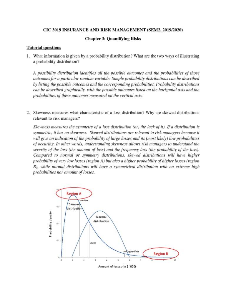 Risk Management Tutorial Guide | PDF | Skewness | Probability Distribution