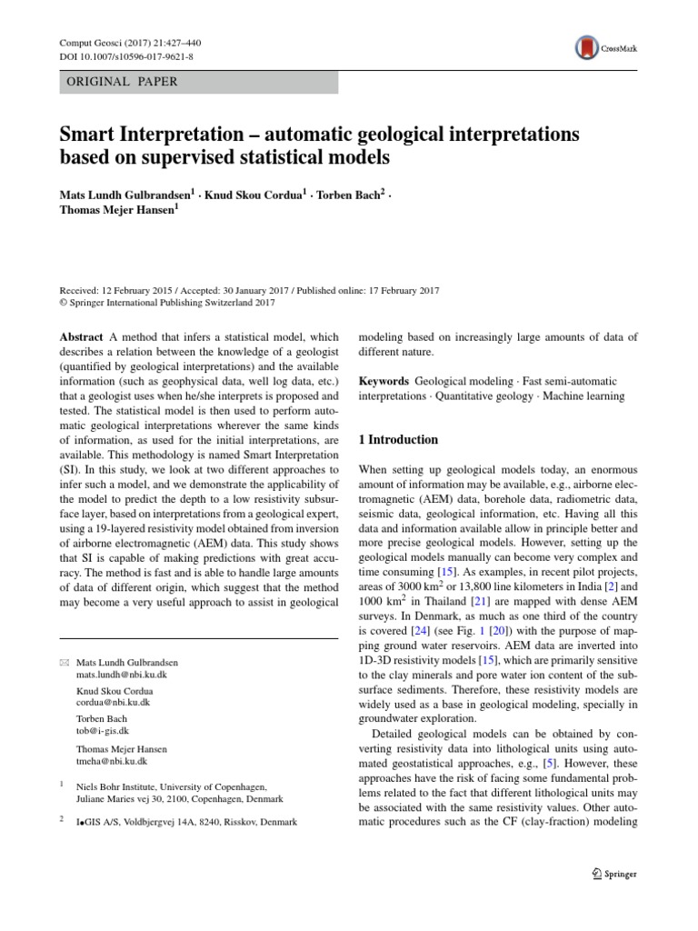 Smart Interpretation | PDF | Geology | Data