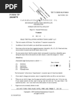 CSEC HSB June 2021 Paper 1 | PDF