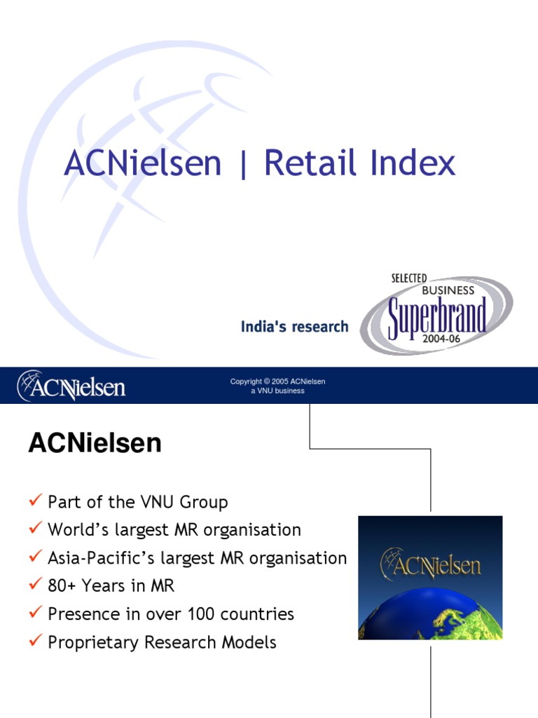 Acnielsen - Retail Index: A Vnu Business A Vnu Business | PDF | Retail ...
