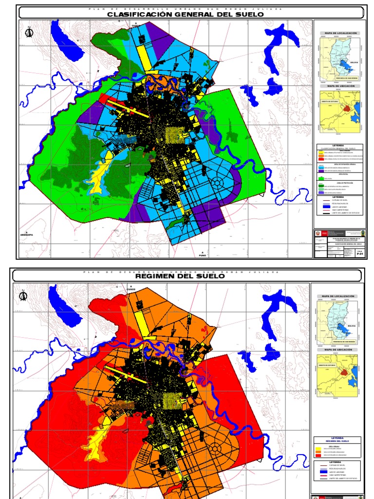 Planos Juliaca | PDF | Notación Matemática | Tecnología geográfica