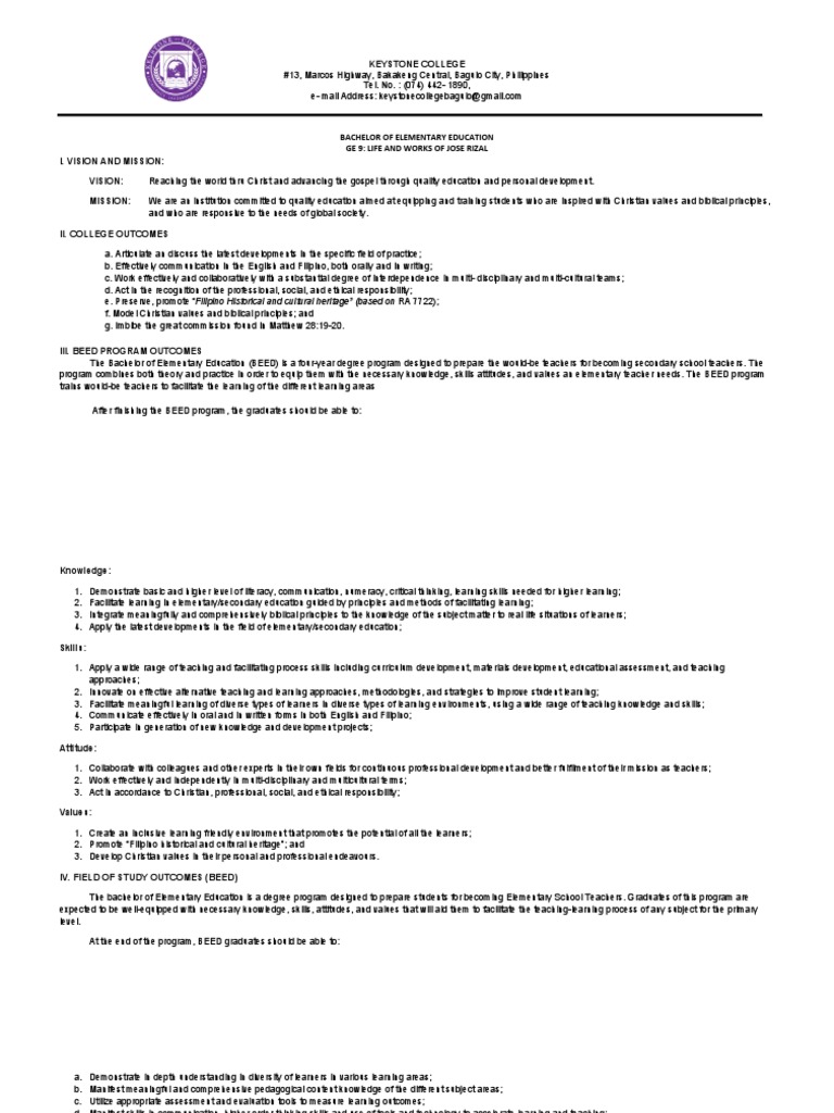 GE9 | PDF | Educational Assessment | Learning