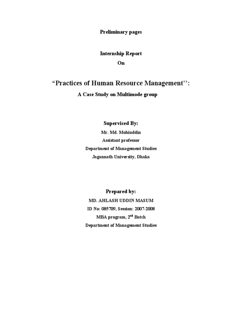 Multimode Group Internship Ducument Edited | PDF | Swot Analysis ...