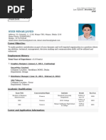 Modern CV Format of Bangladesh | PDF | Sales | Bangladesh