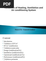 Ahu Operation Qualification Document | PDF | Verification And ...