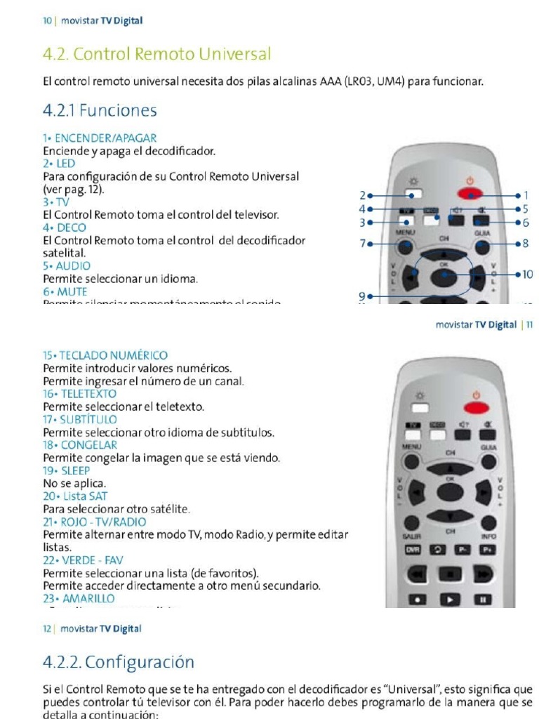 Control Universal Movistar | PDF