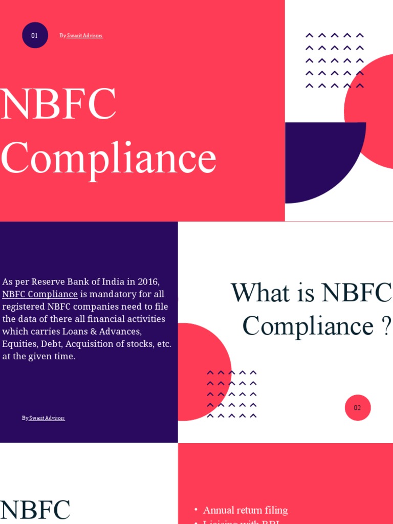 NBFC Compliance: by Swarit Advisors | PDF | Non Bank Financial ...