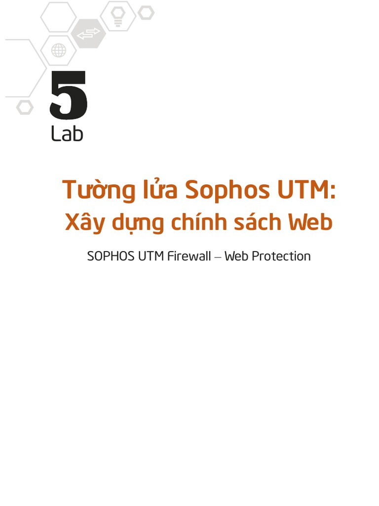 Lab5-Sophos UTM Web Protection | PDF