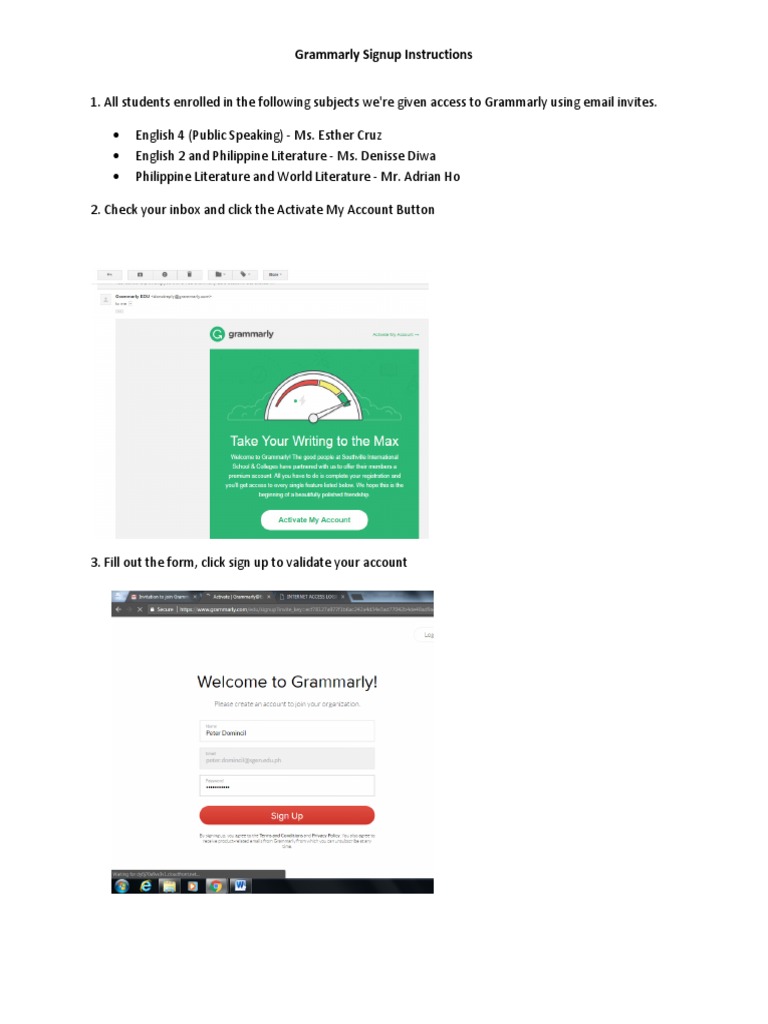 Grammarly PDF | PDF | Language Arts & Discipline | Foreign Language Studies