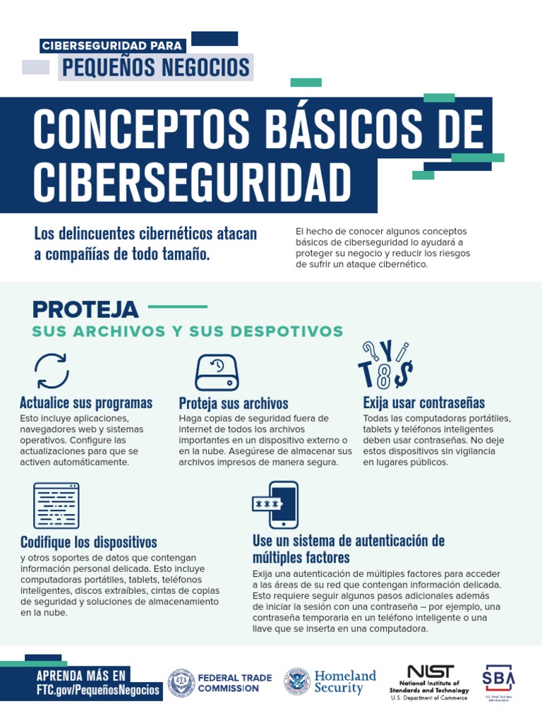 Conceptos Basicos de Ciberseguridad PDF | PDF | La seguridad ...