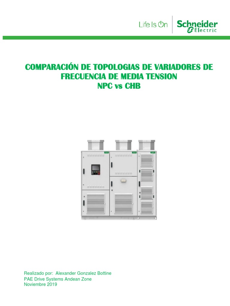 Comparativa de Topologías VFMT: NPC vs CHB | PDF | Inversor de energia ...
