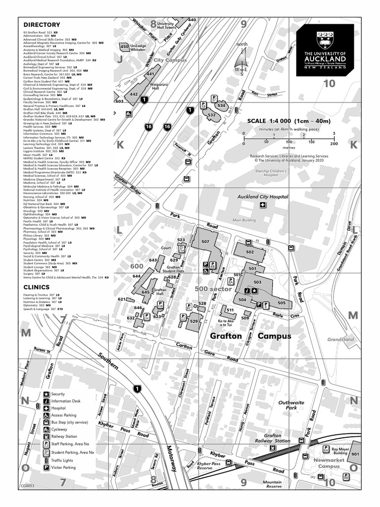 Grafton Campus Map | PDF | Medicine | Life Sciences