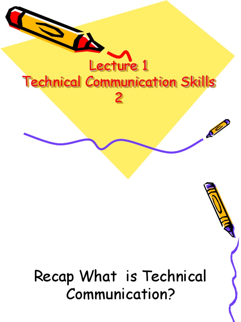 Technical Communication Skills 2 | PDF | Business