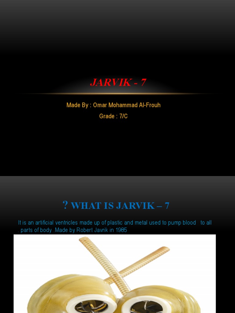 Jarvik-7 artificial heart history | PDF