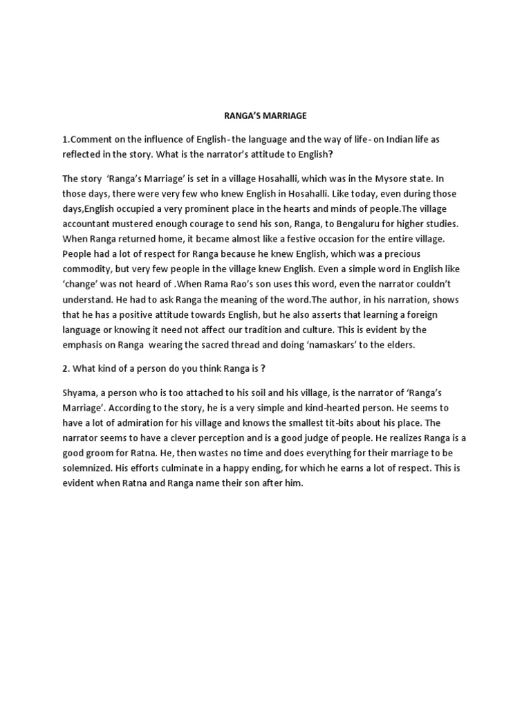 Rangas Marriage | PDF | Causality | Trees