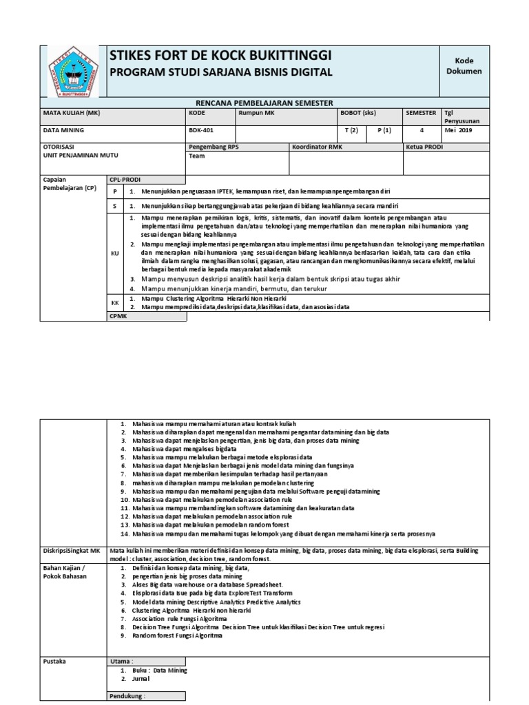 RPS Data Mining | PDF