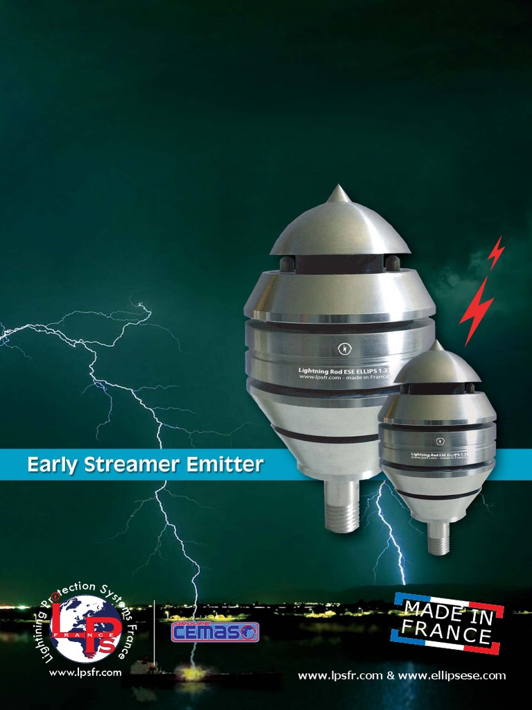 ELLIPS ESE Lightning Arrester | PDF | Electromagnetism | Electricity