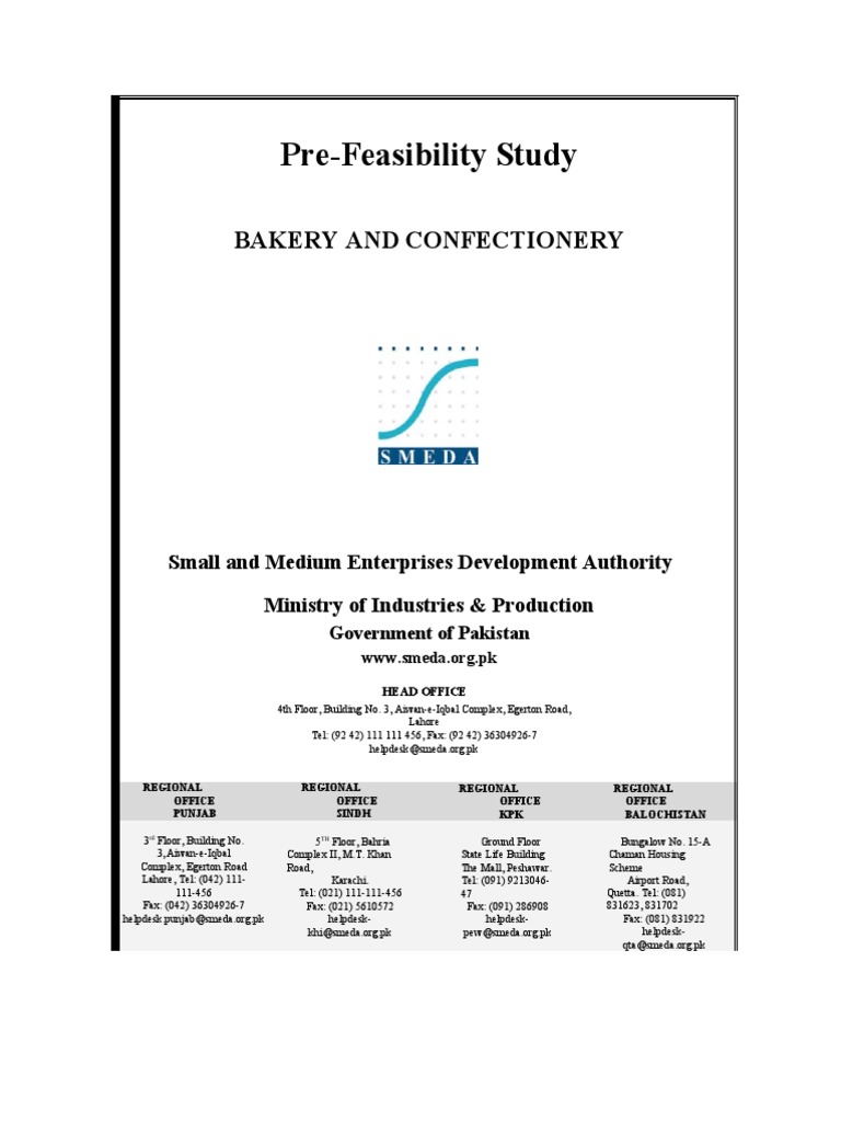 Bakery and Confecttioner Report | PDF | Internal Rate Of Return | Expense