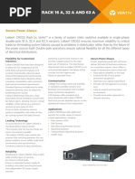 Vertiv Liebert Sts2 Static Transfer Switch Brochure SL 20600 | PDF ...