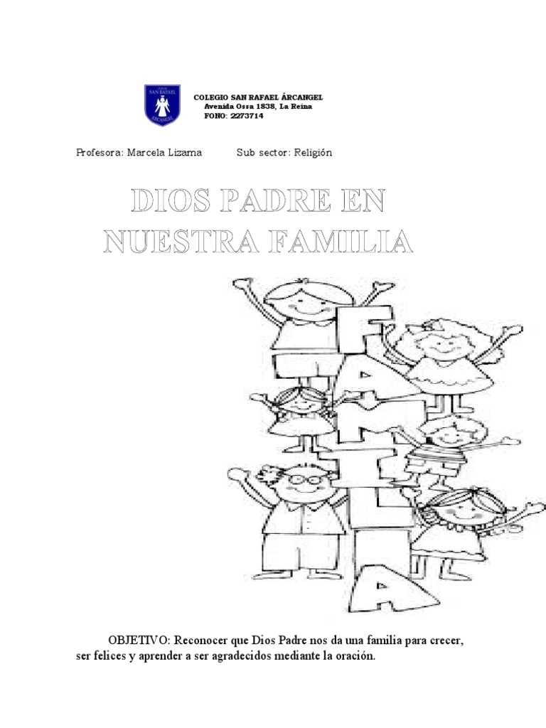 La Familia de 1° Basico | PDF