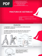 Fracturas de Cotilo | PDF | Pelvis | Sistema esquelético