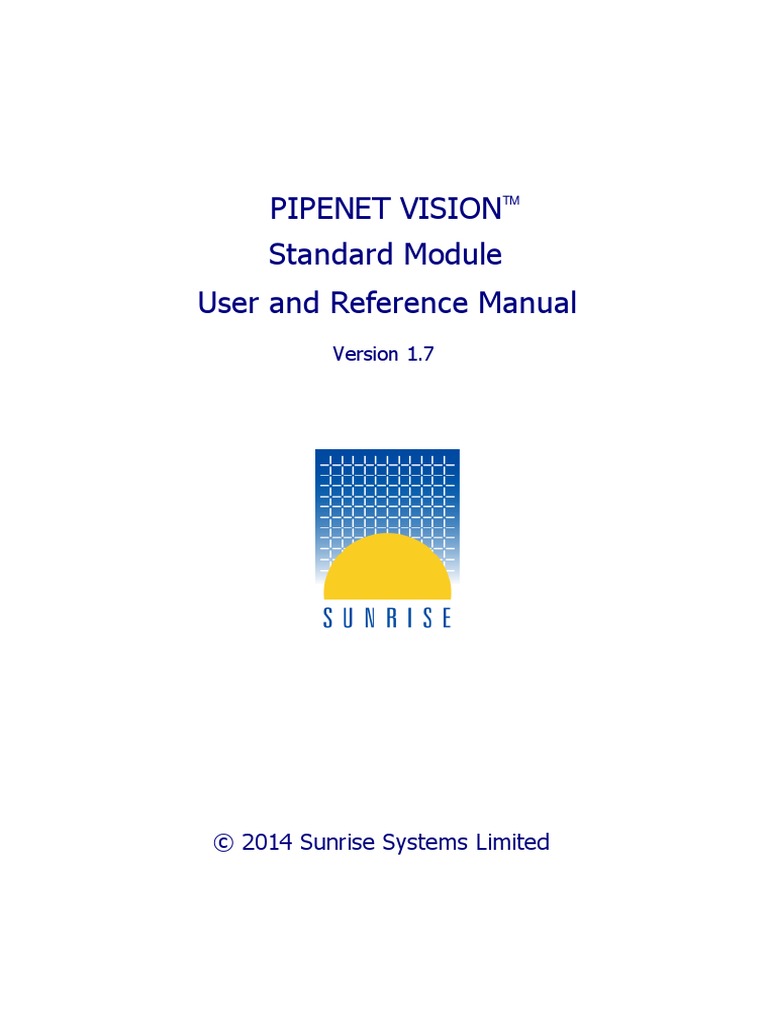 Training Manual - PipeNet PDF | PDF | Pipe (Fluid Conveyance) | Computing