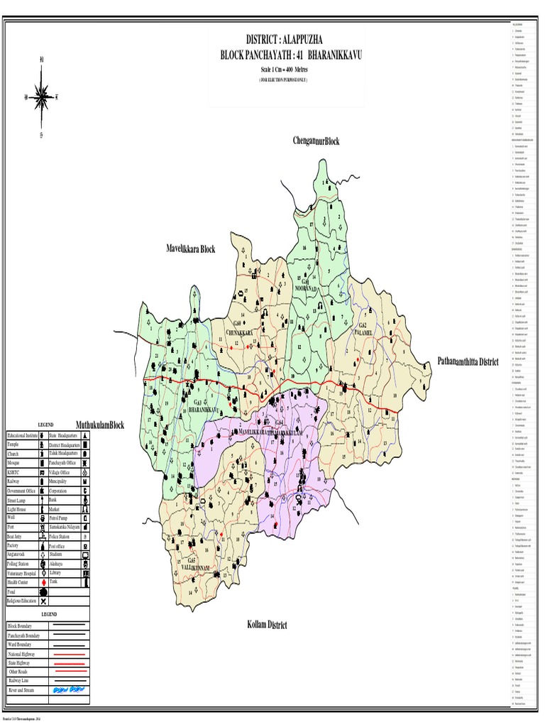 District: Alappuzha Block Panchayath: 41 Bharanikkavu: Chengannurblock ...