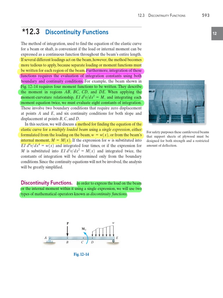 Teori769a de Macaulay 1 PDF | PDF | Beam (Structure) | Integral