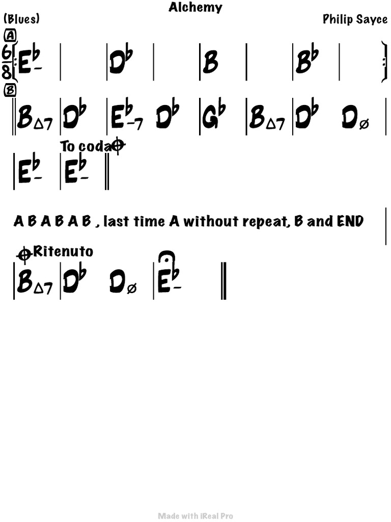 Philip Sayce - Alchemy Chords & Tabs | PDF