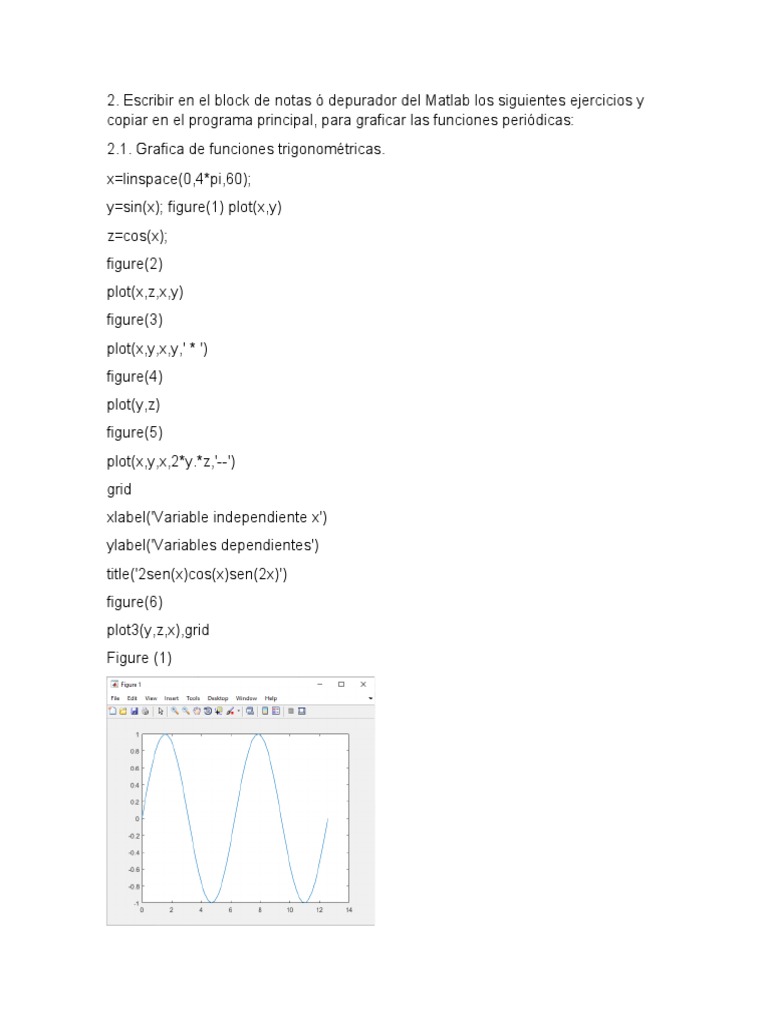 Uso de Matlab para Señales | PDF | Métodos y materiales de enseñanza ...