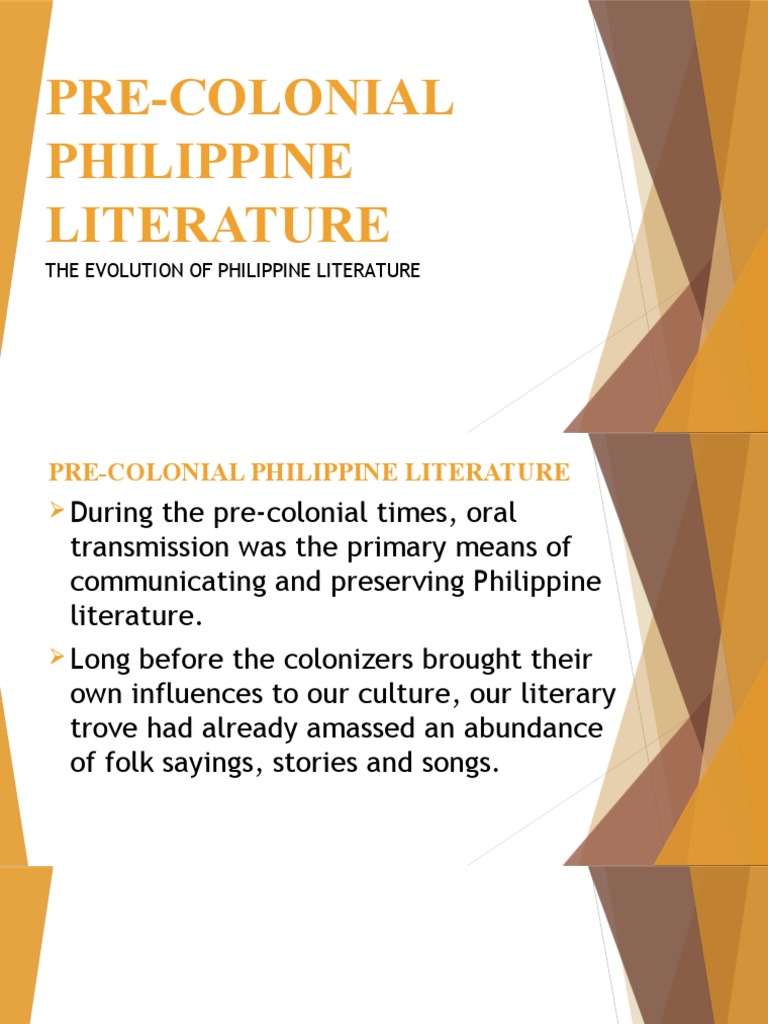 Pre-Colonial Philippine Literature | PDF | Riddle | Deities