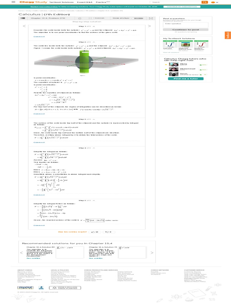 Calculus: (7th Edition) | PDF | Textbook | Privacy