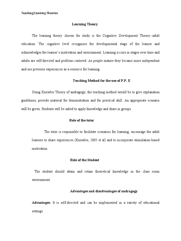 Learning Theory | PDF