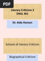Biographical Criticism (English) | PDF | Biography | Writers
