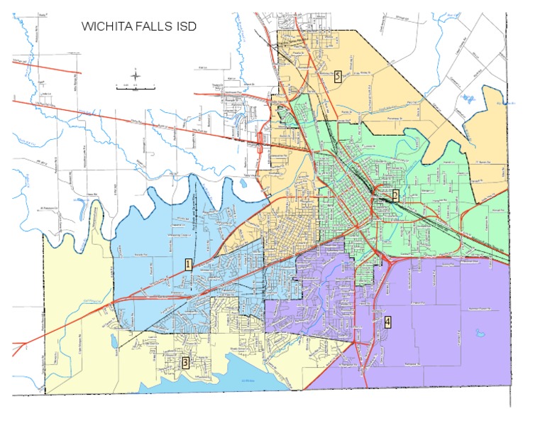 Wichita Falls ISD BOT Map 2016 | PDF