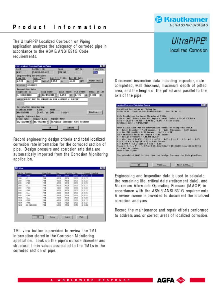 Ultrapipe: Product Information Product Information Product Information Product Information ...