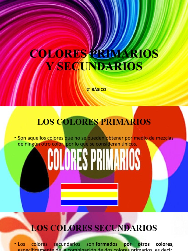 Colores Primarios y Secundarios | PDF