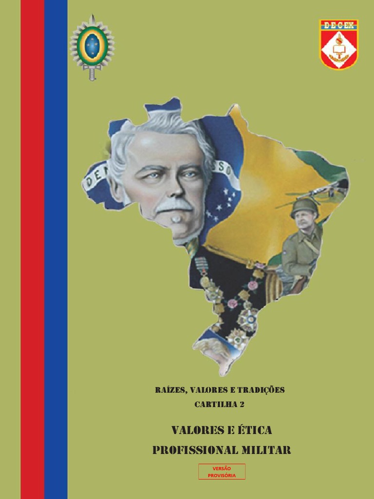 Cartilha 2 - VALORES E TICA PROFISSIONAL MILITARES - A3 Verso Provisrio | PDF | Moralidade ...