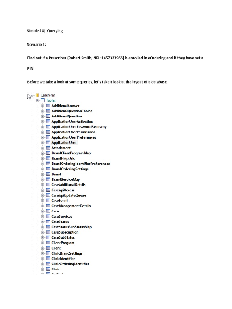 Simple SQL Querying | PDF | Table (Database) | Personal Identification ...