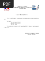 Certificate OJT Template | PDF