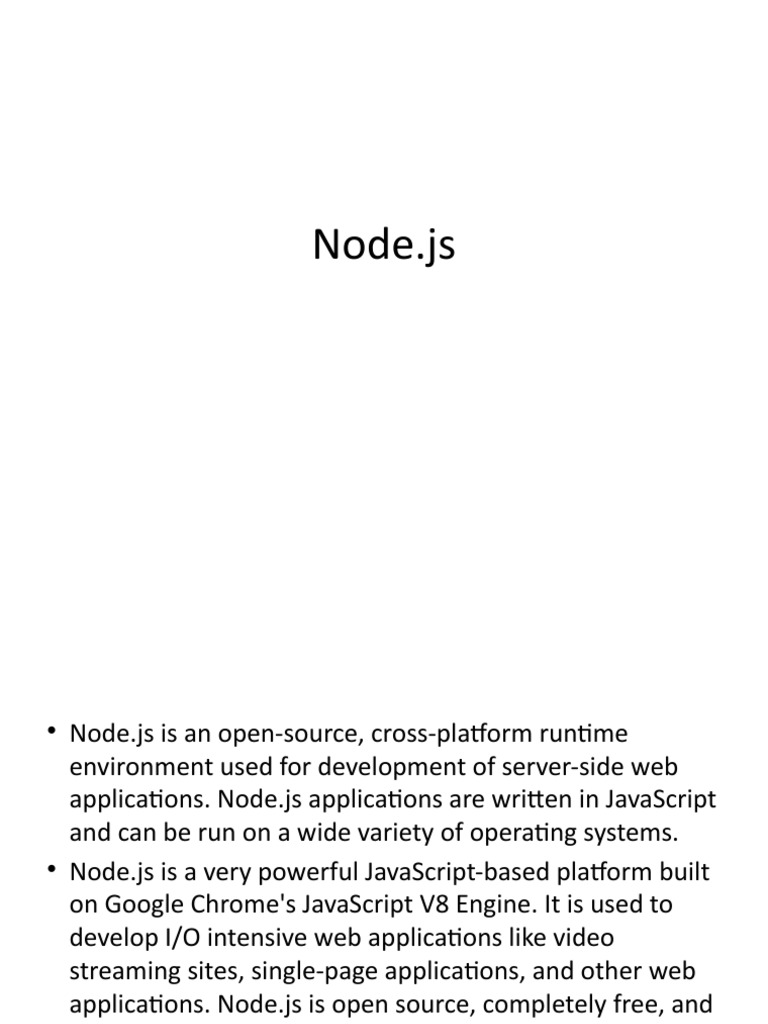 Lab 1 - Node - Js | Download Free PDF | Hypertext Transfer Protocol | Web Server