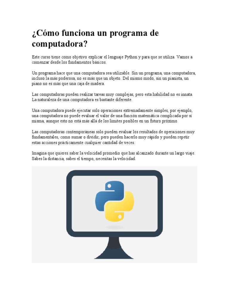 Introducción Python | Descargar gratis PDF | Python (lenguaje de ... Introducción Python | Descargar gratis PDF | Python (lenguaje de ...