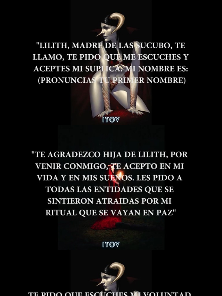 Invocación de Un Sucubo | PDF