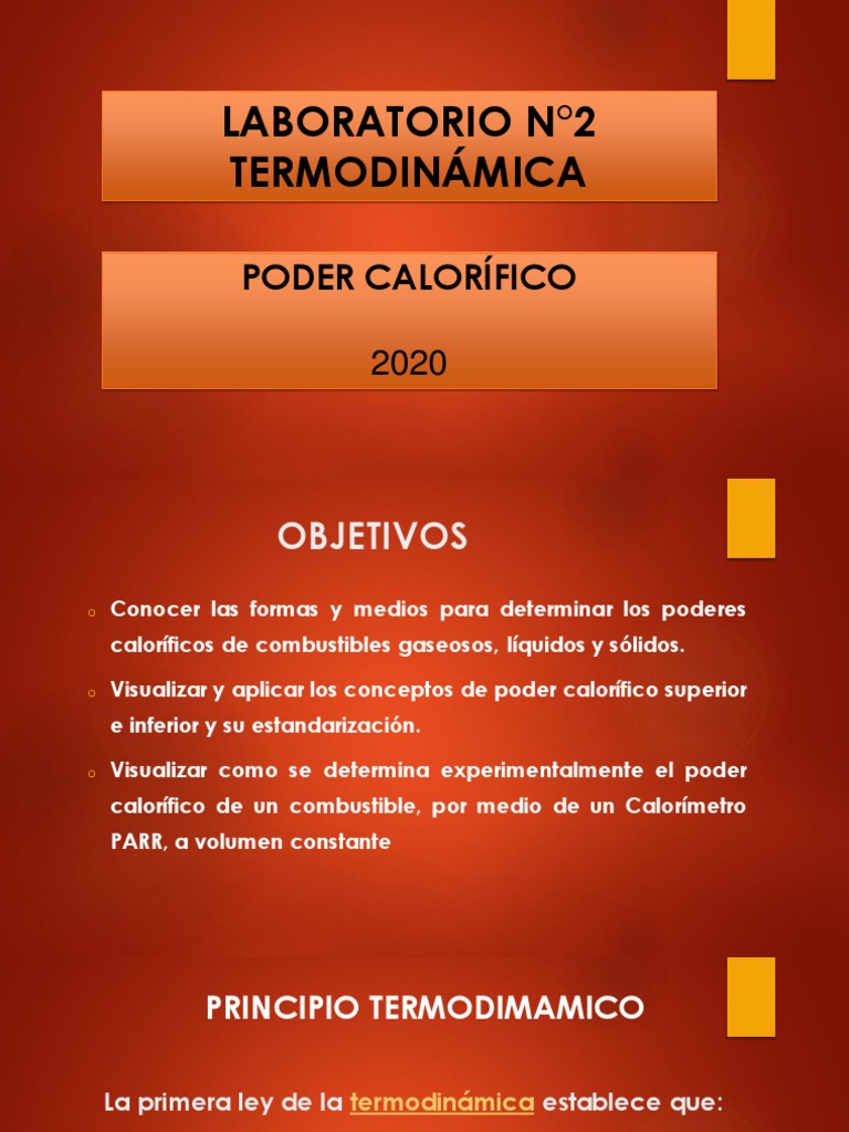 Poder Calorífico: Superior e Inferior | PDF | Calor | Combustión