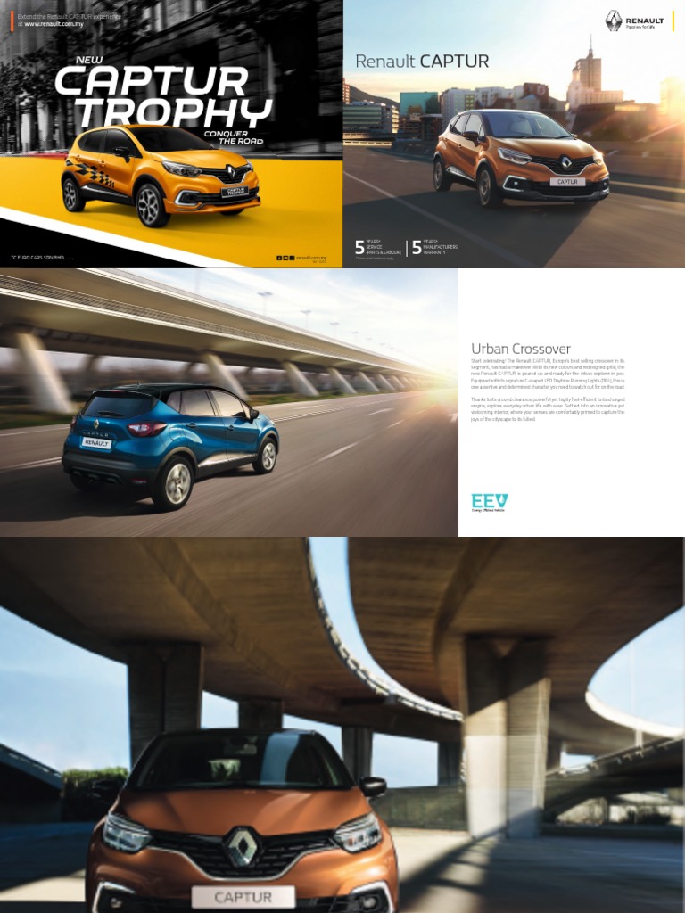 Extend The Renault CAPTUR Experience | PDF | Trunk (Car) | Fuel Economy ...