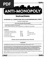 Monopoly Quick Start Rules | PDF | Games & Activities | Law