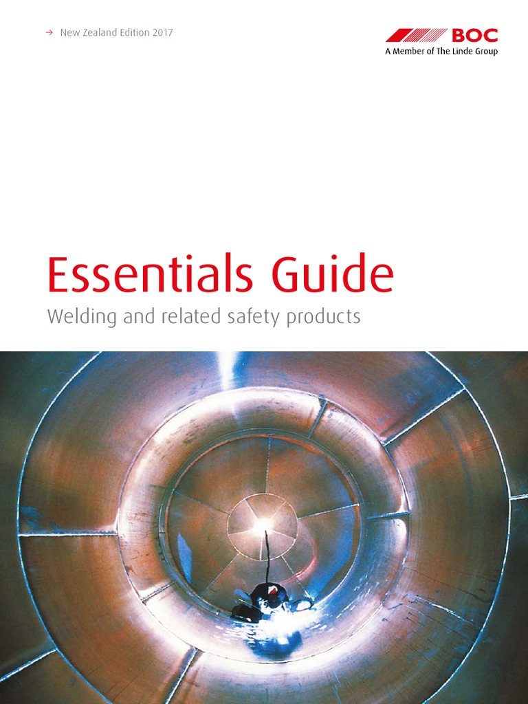 BOC NZ Essentials Guide - May 2017435 - 79674 PDF | PDF | Argon | Welding